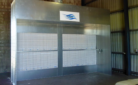 PLEATED CARDBOARD FILTER MEDIA - 900mm HIGH – Truflow Spray Booths ...